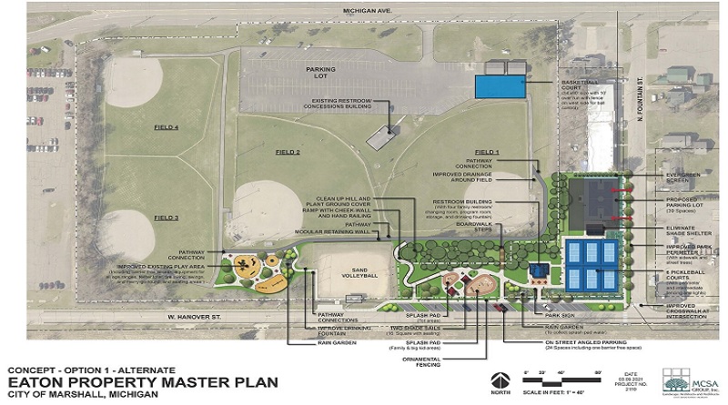 Pickleball Courts Part of Marshall’s Recreation Plan – Promote Michigan